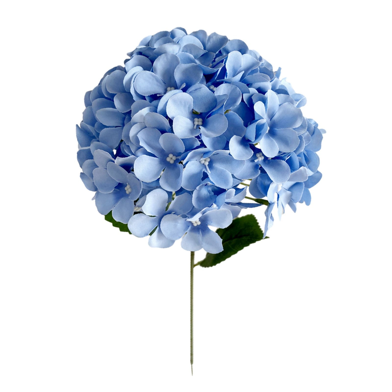 Kumdkd Hydrangea Artificial Flowers Pack of 1 Fake Hydrangeas Flower ...