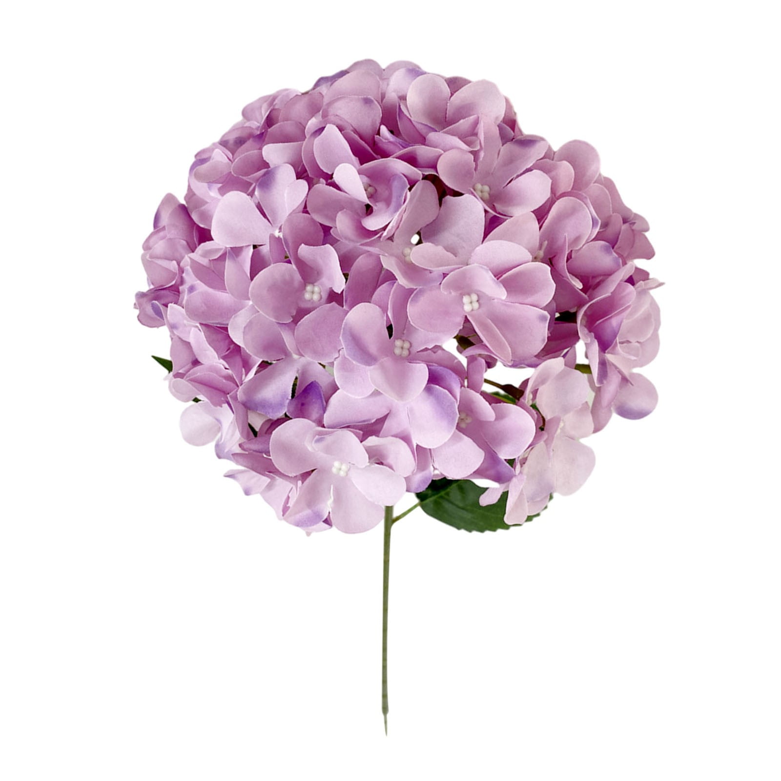 Kumdkd Hydrangea Artificial Flowers Pack of 1 Fake Hydrangeas Flower ...