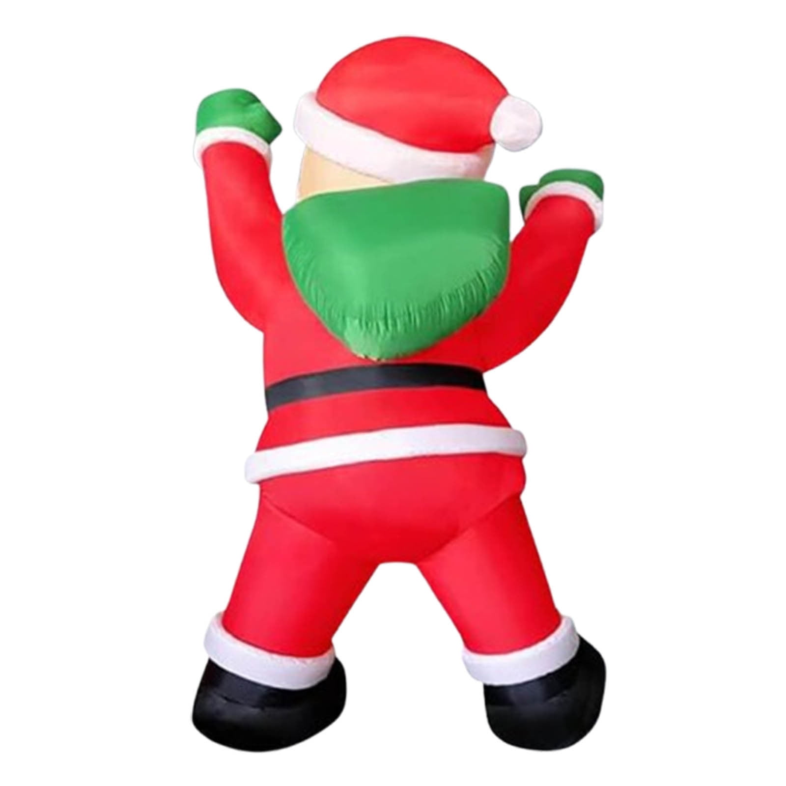 Kumdkd LED Light-Up Inflatable Santa Decoration 28in, Green Backpack ...
