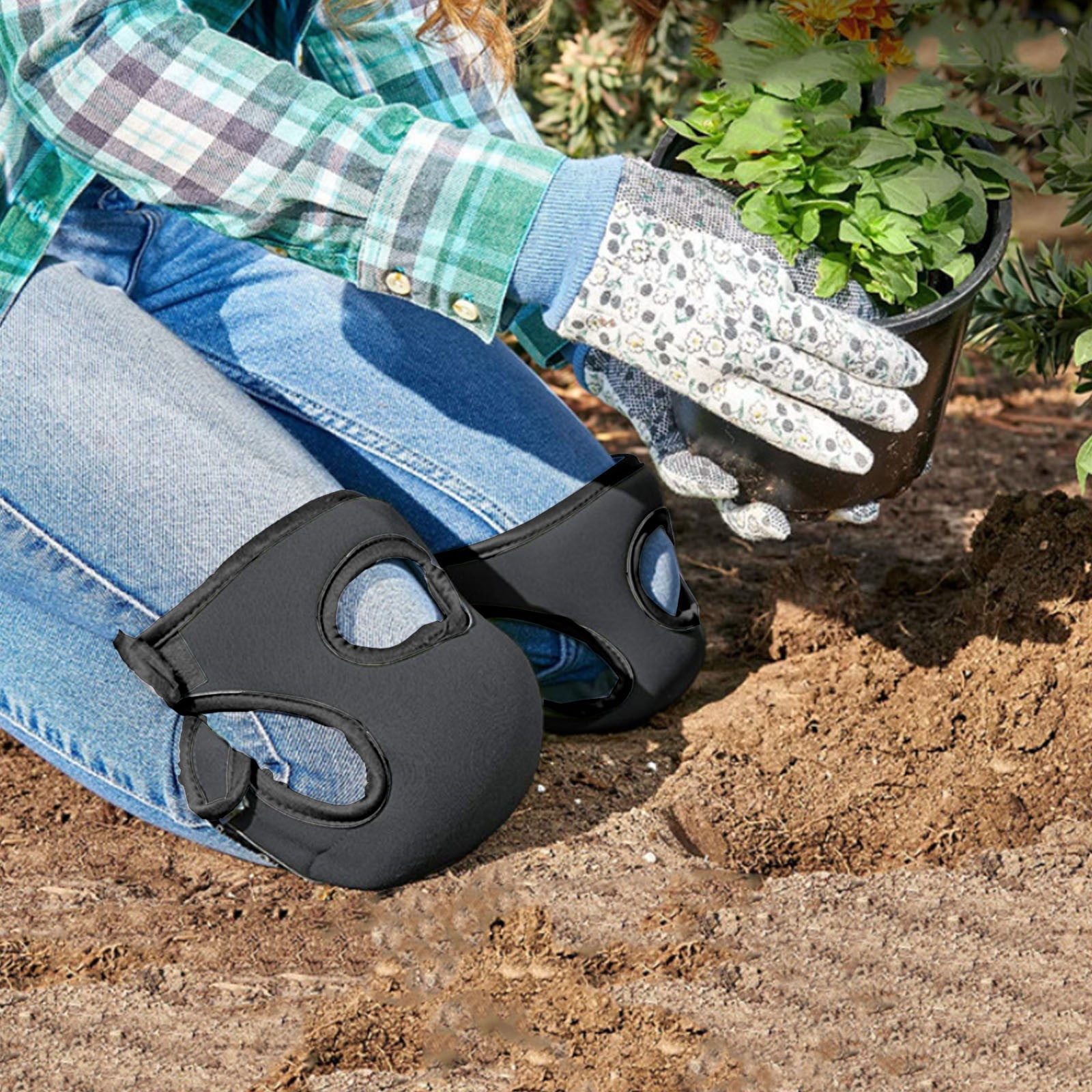 Kumdkd Men/Women Knee Pads For Cleaning, Work, Construction, Floors ...