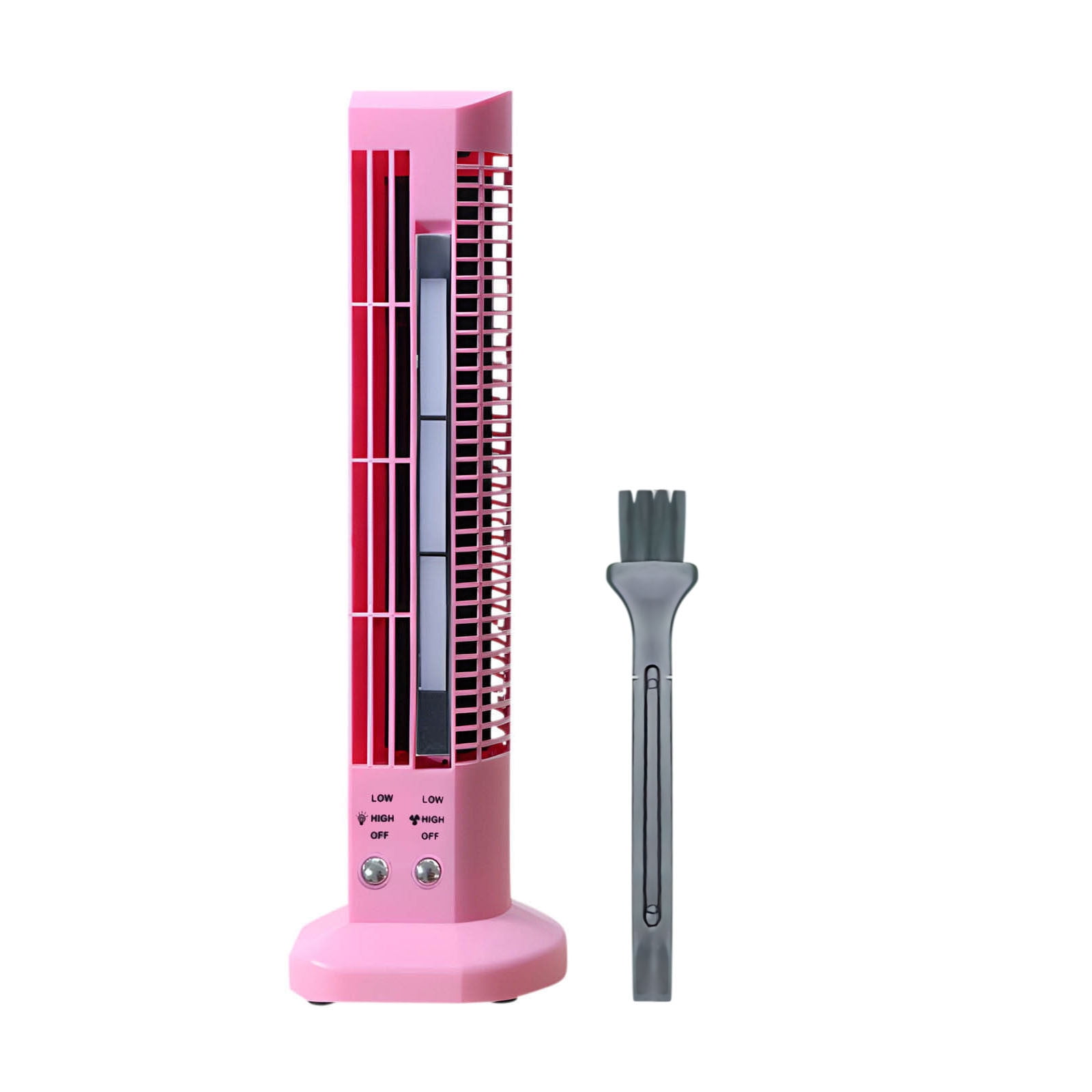 Kumdkd USB-Powered Bladeless Tower Fan with Natural Wind Mode – Ultra ...