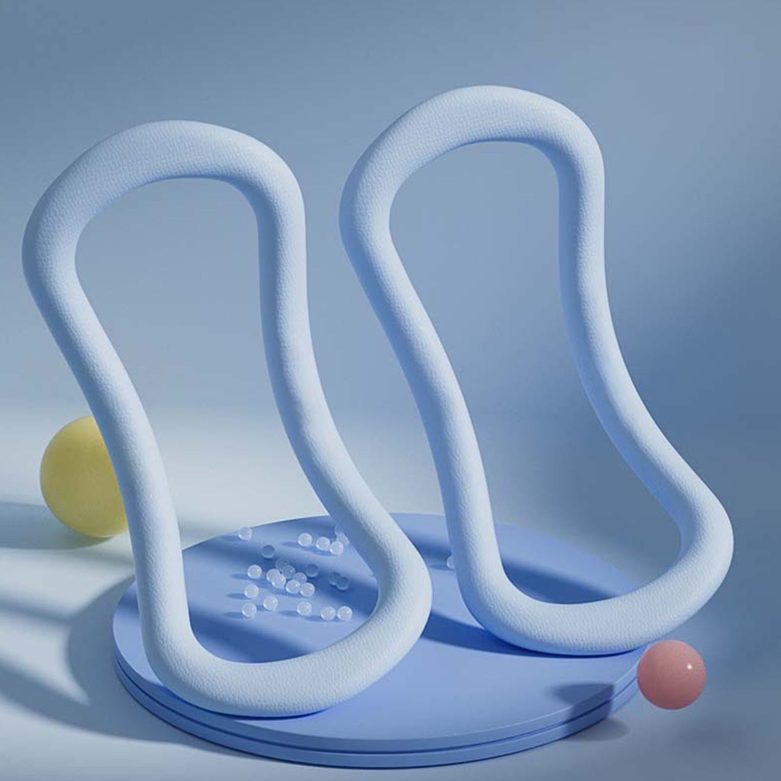 Kumdkd Yoga Pilates Ring Set of 2 - Physical Therapy Thigh Toner ...