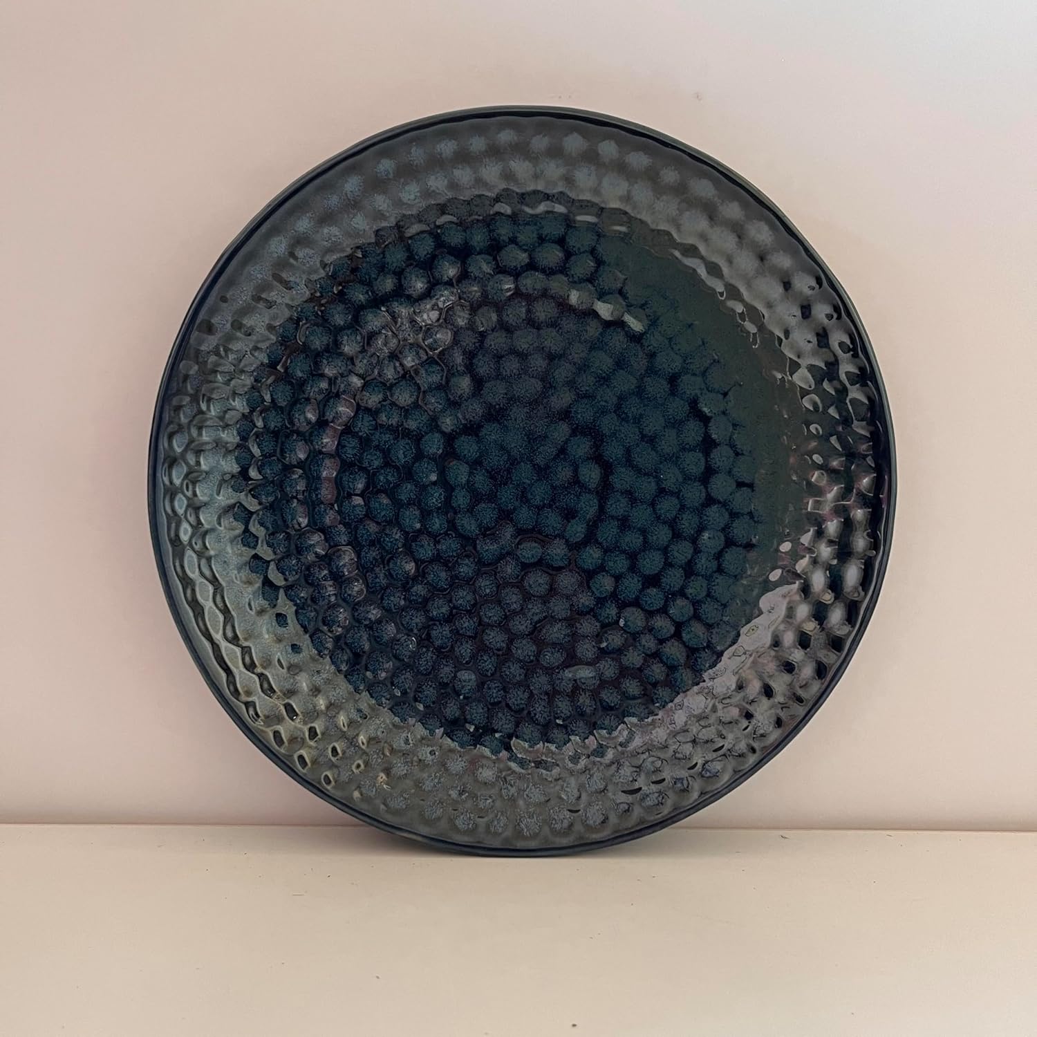 Kumhara Studio Midnight Mosaic 105 inch Dinner Plate Ceramic Plate ...
