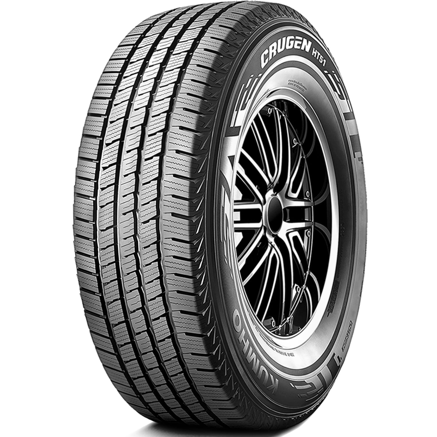 Kumho Crugen HT51 All-Season Light Truck Tire, 245/70R16 111T XL, for ...