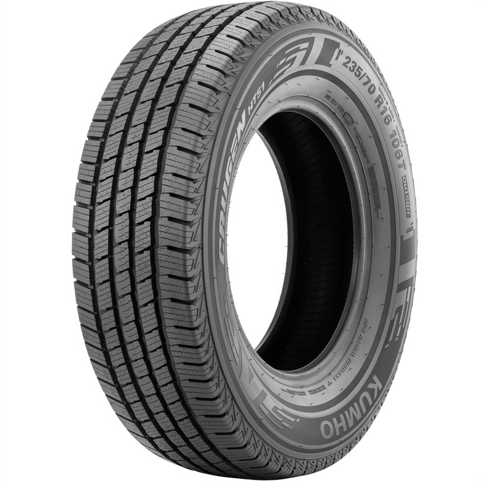 Kumho Crugen HT51 All-Season Tire - 265/70R17 113T - Walmart.com