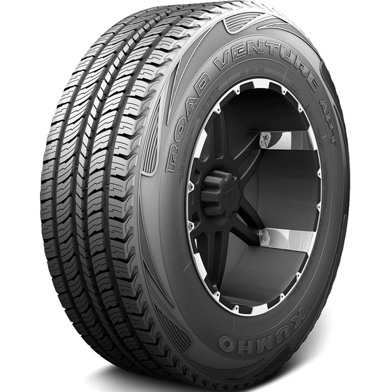 Kumho Light Truck Tire - Road Venture APT KL51 P215/75R16 101T, All ...