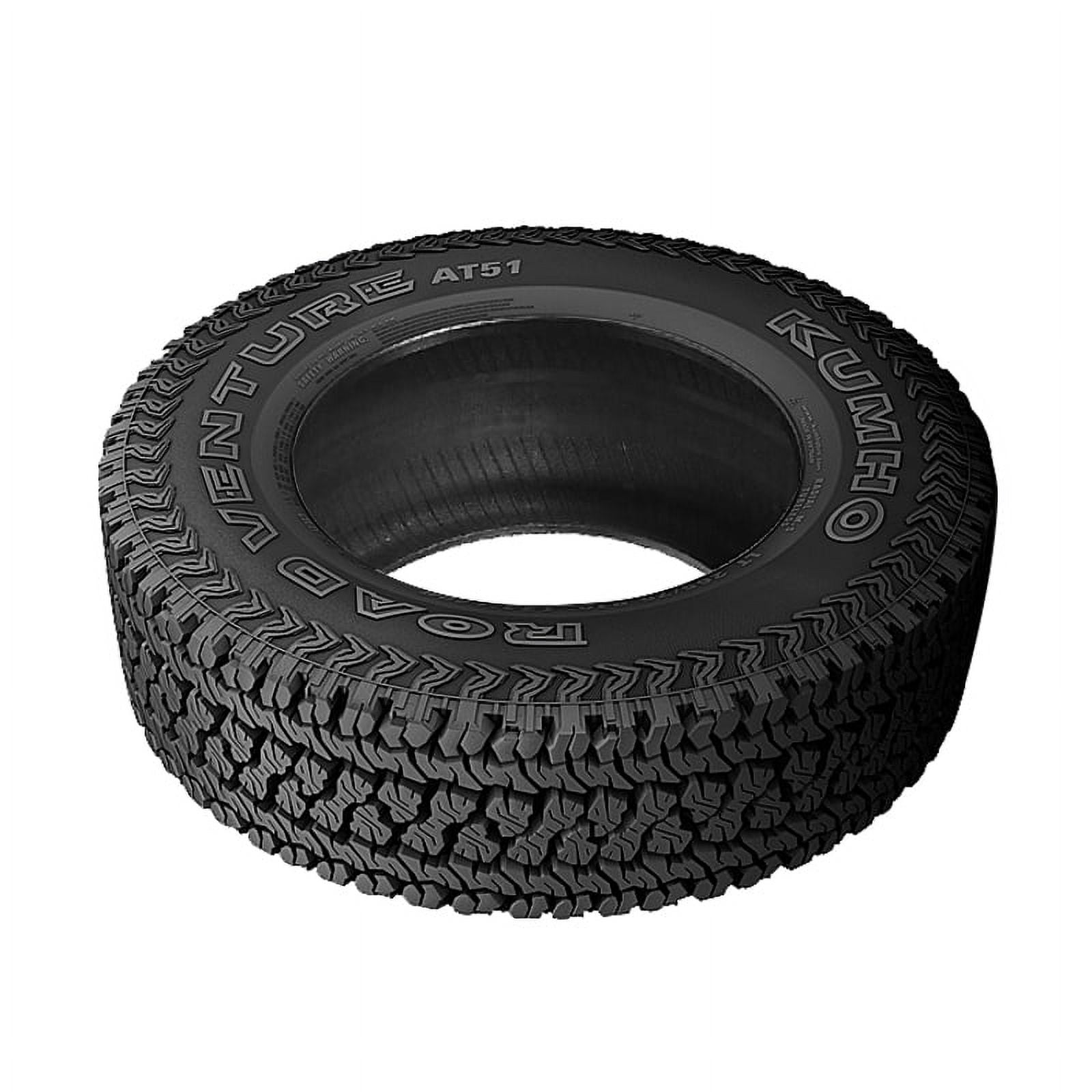 Kumho Road Venture AT51 All-Terrain Tire - 255/70R18 113T - Walmart.com