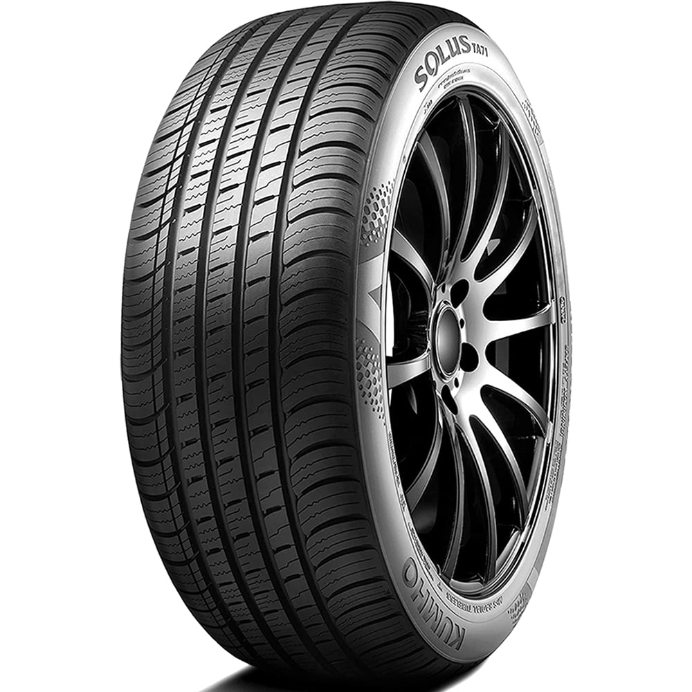 Kumho Solus TA71 Luxury Sedan All-Season 225/50ZR17 98W XL Passenger Tire with 60,000 Mile ...