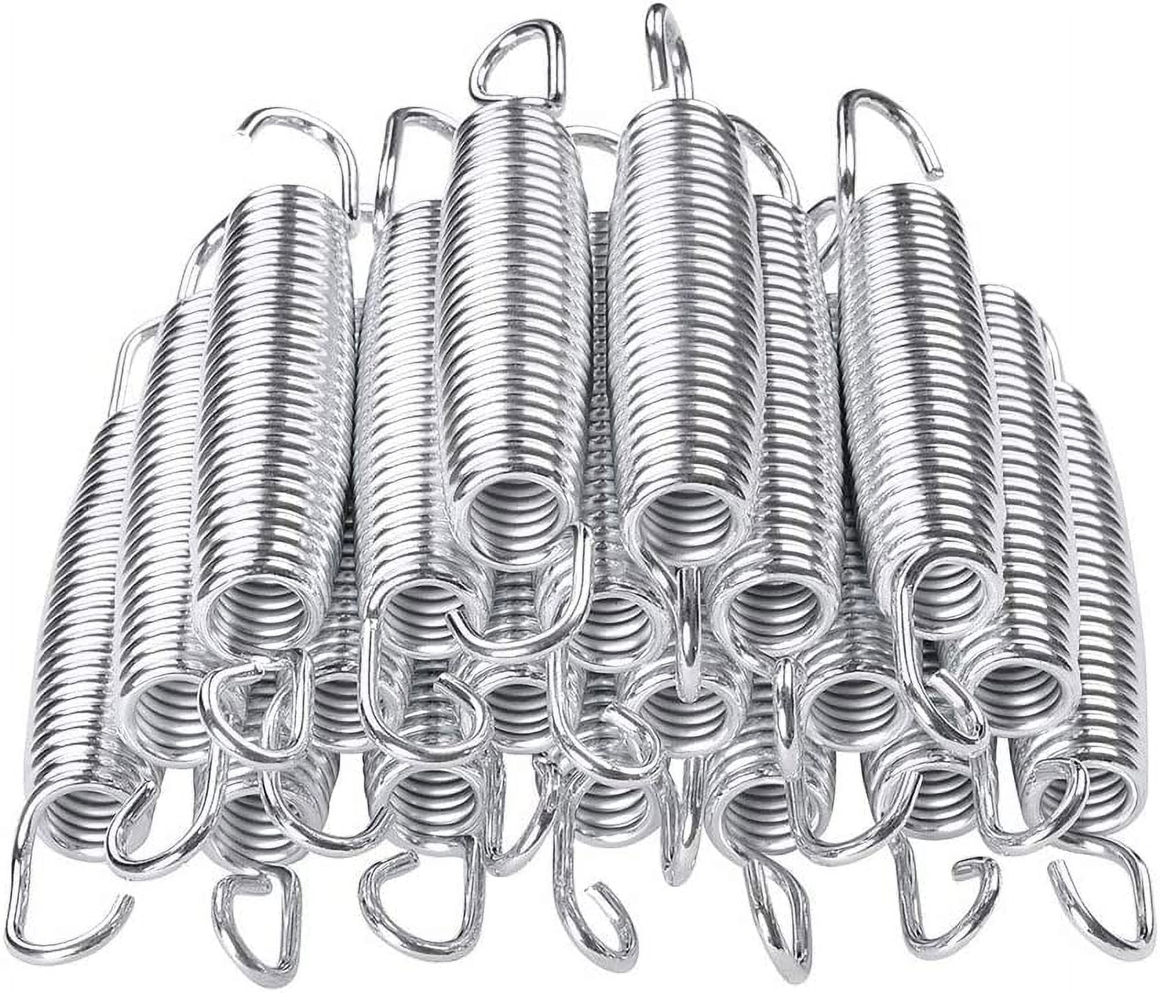 Kumix 20 Pack 7 Inch Trampoline Springs, Galvanized Steel Springs ...