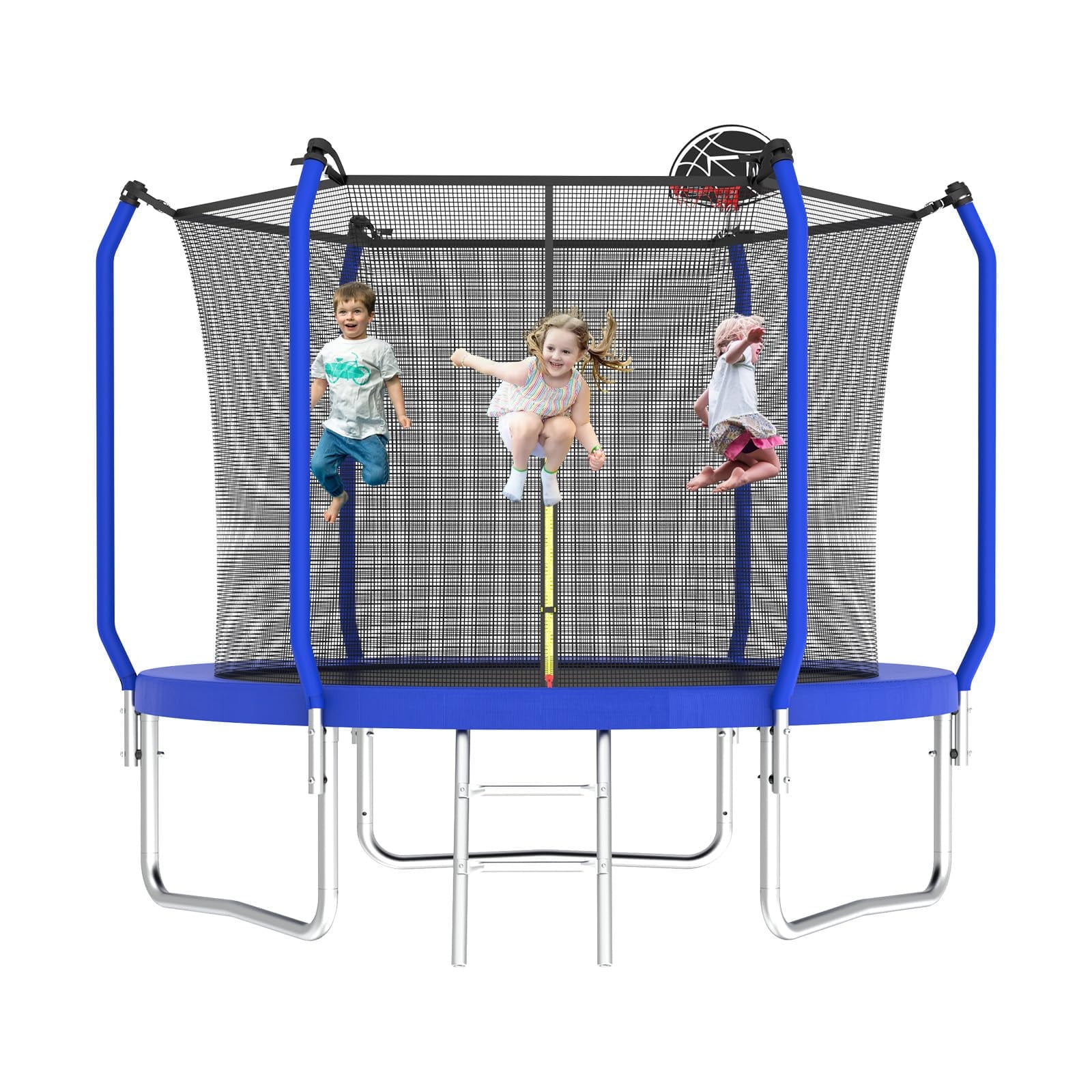 Kumix Trampoline 8-14FT, 1000LBS, Kids & Adults, Outdoor, Enclosure ...