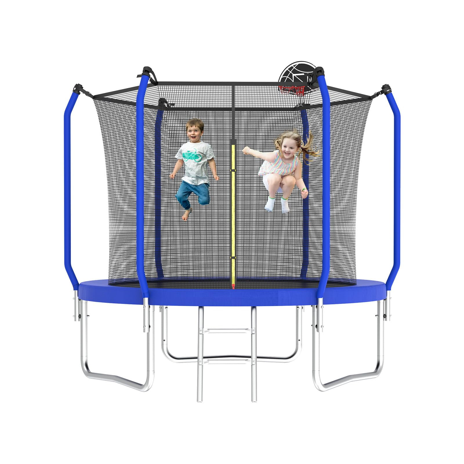Kumix Trampoline 8FT 10FT 12FT 14FT, 800LBS Trampoline for 2-3 Kids ...