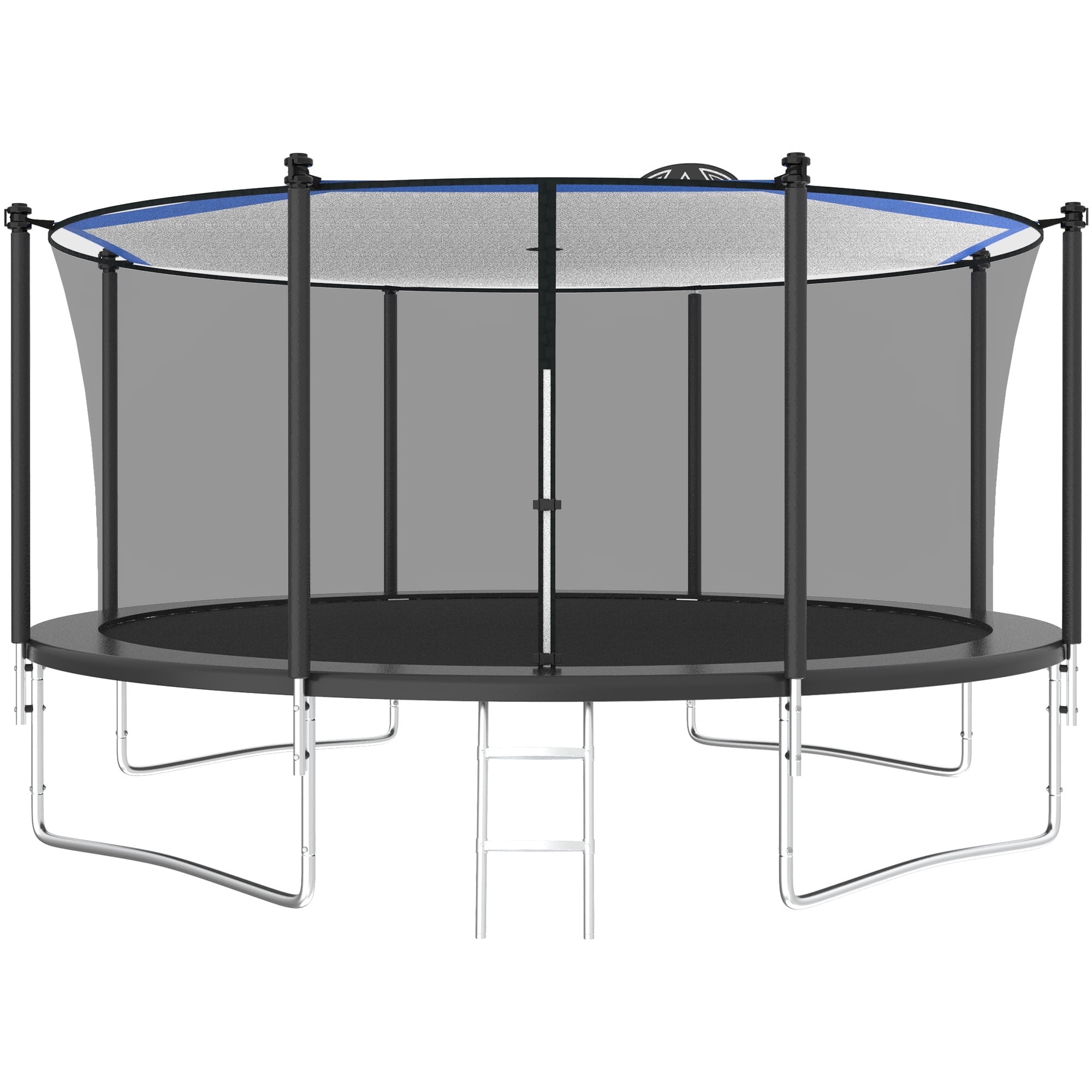 Kumix Trampoline with Sun Cover for Kids and Adults, 1200LBS 12FT ...