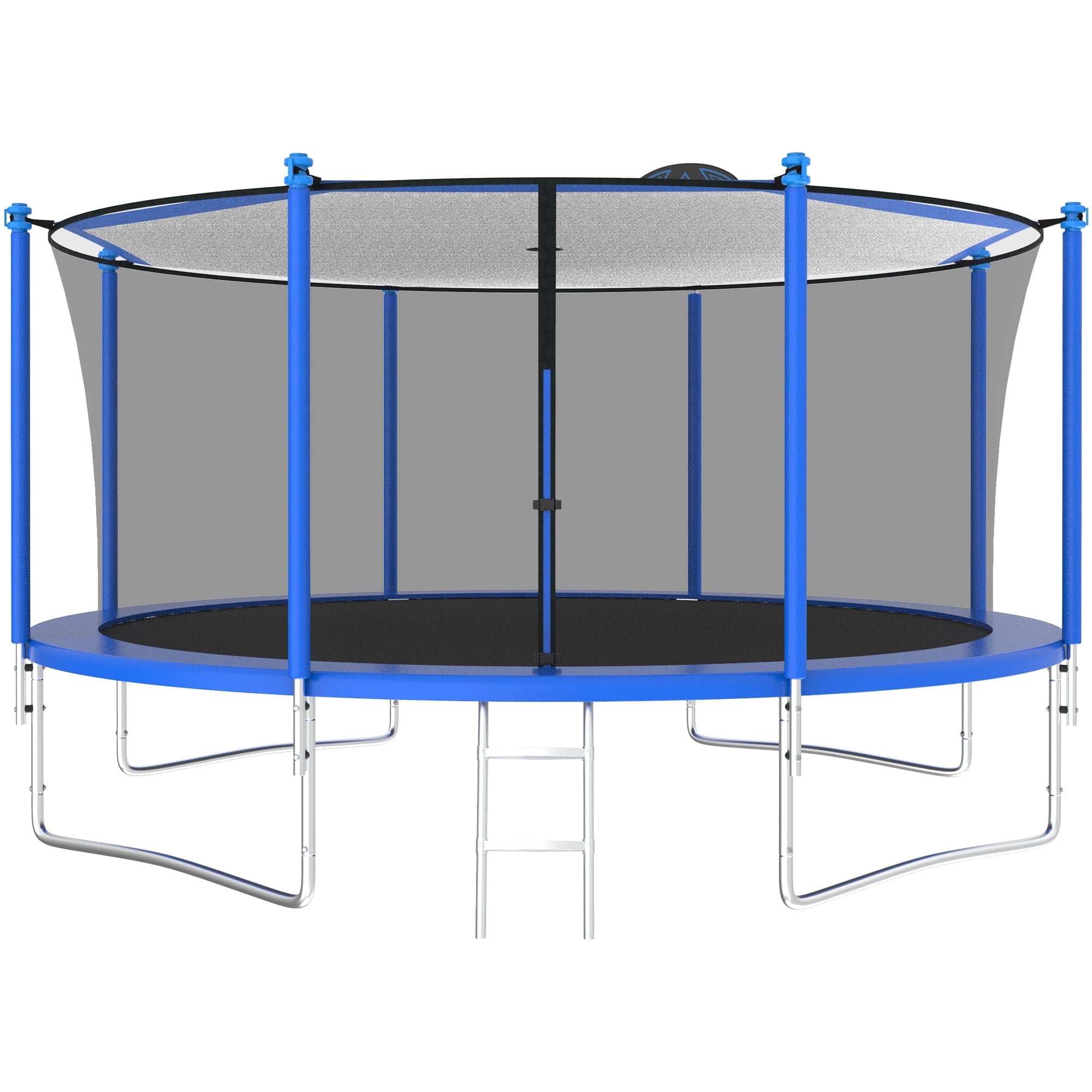 Kumix Trampoline with Sun Cover for Kids and Adults, 1400LBS 14FT ...