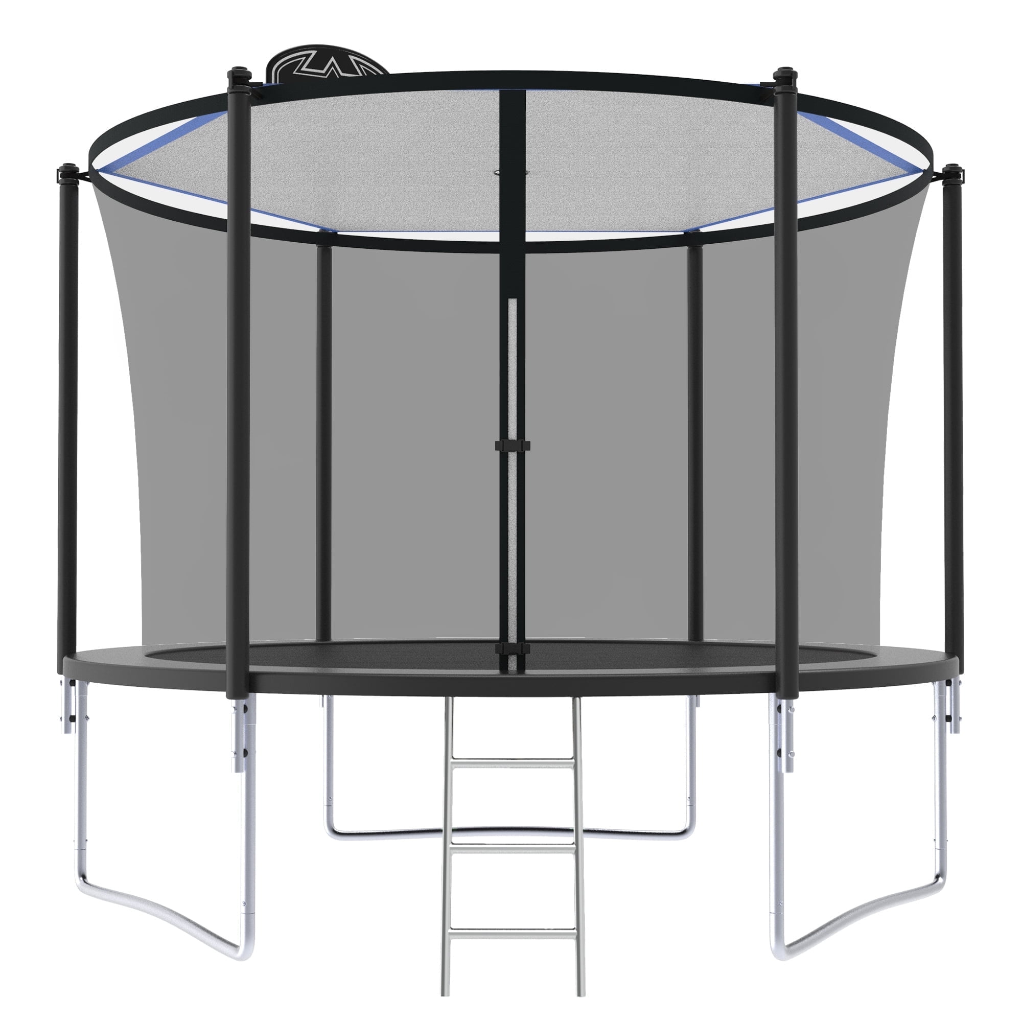 Kumix Trampoline with Sun Cover for Kids and Adults, 800LBS 8FT ...