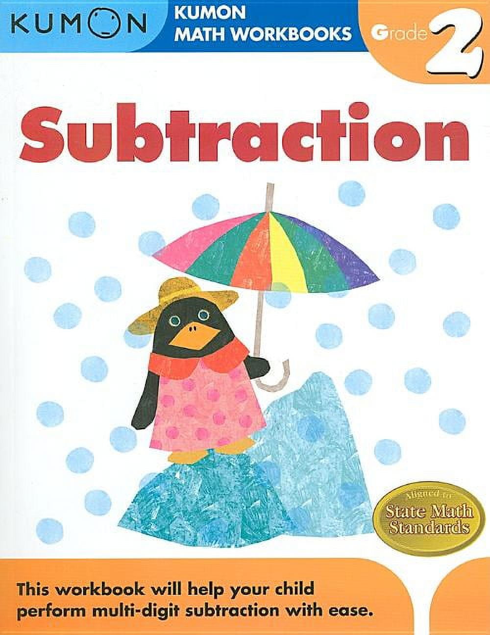 Kumon Grade 2 Subtraction, (Paperback) - Walmart.com