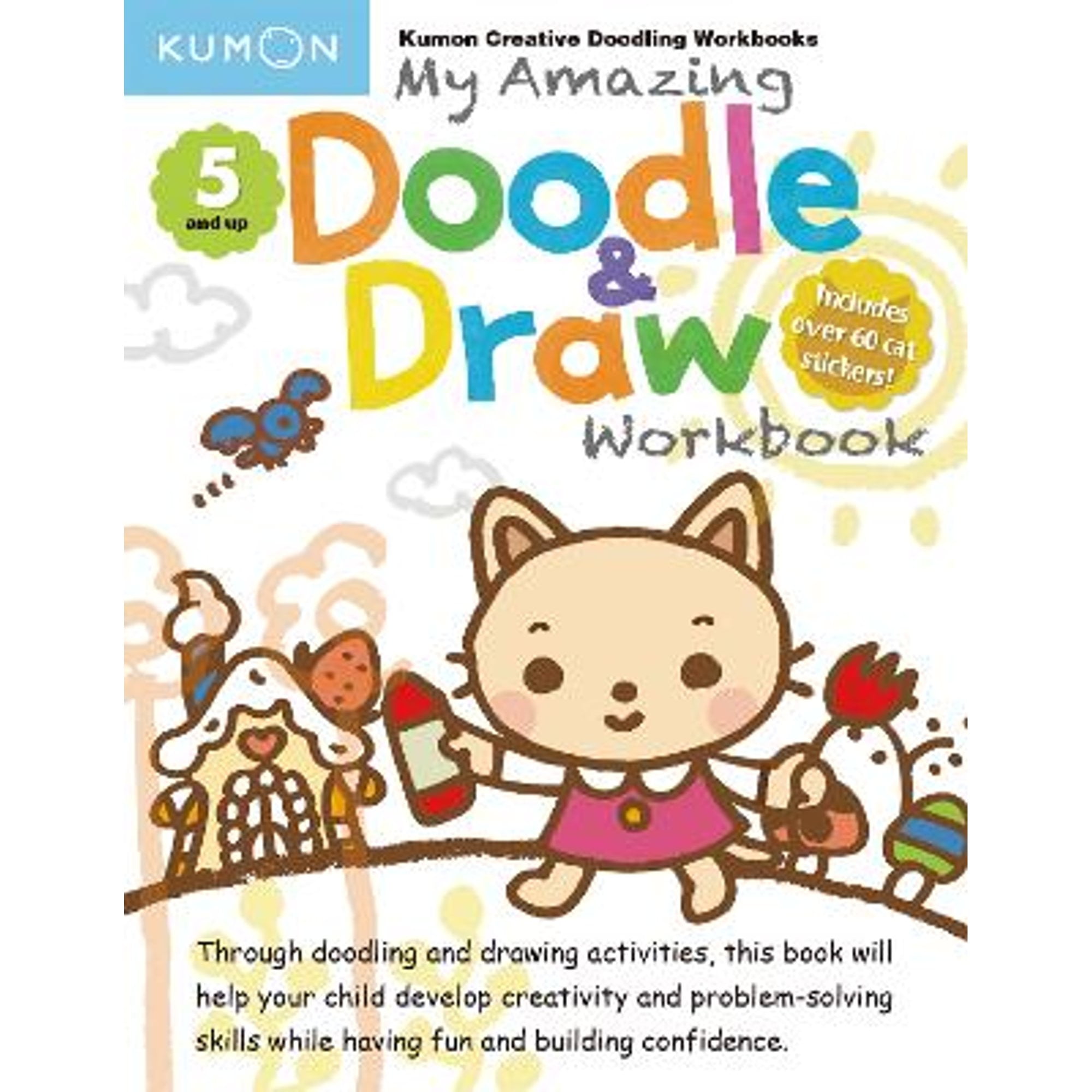 Pre-Owned Kumon My Amazing Doodle and Draw Workbook Kumon Doodle and ...
