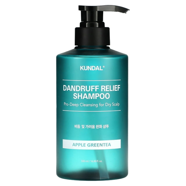 Kundal Dandruff Relief Shampoo Apple Green Tea 16 9 Fl Oz 500 Ml