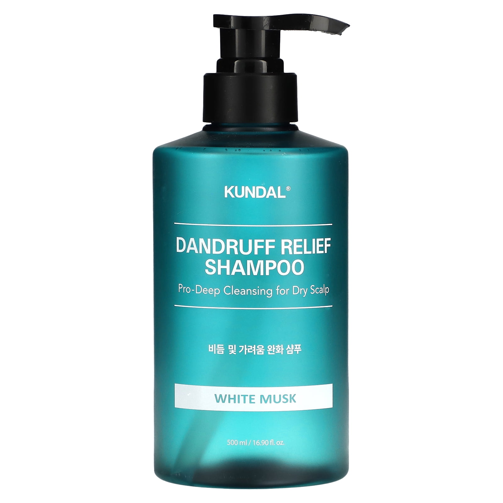 Kundal Dandruff Relief Shampoo, White Musk , 16.9 fl oz (500 ml ...