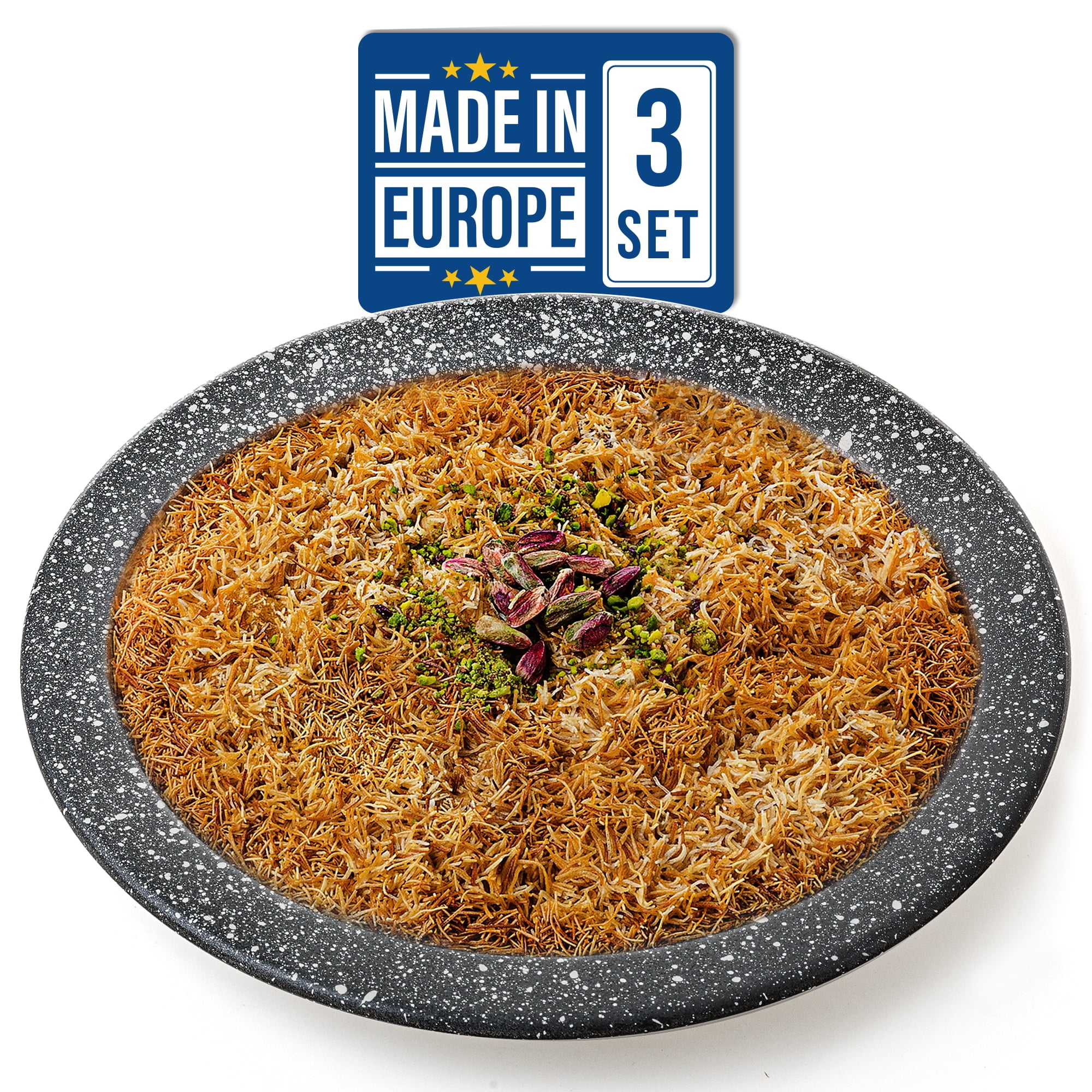 Kunefe Plate, Cooking and Serving Plates for Traditional Turkish Kunafa ...