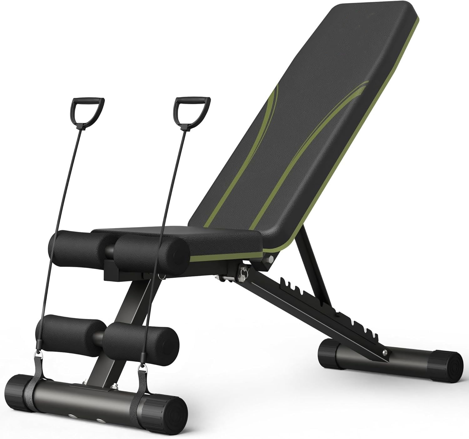 Kunel Adjustable Weight Bench for Home Gym, Foldable 700LBS Workout ...
