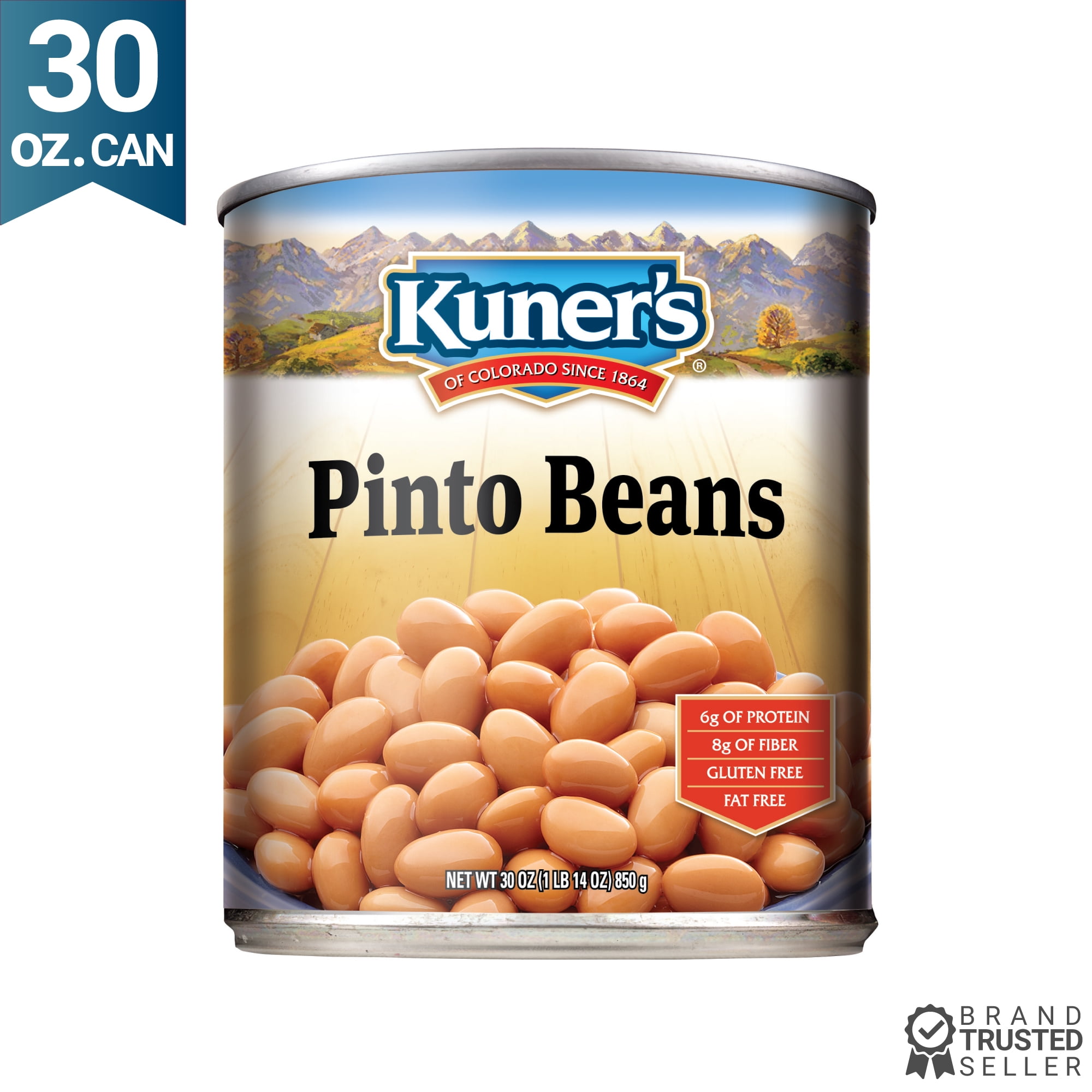 Kuner's Pinto Beans 30 oz. Can - Walmart.com