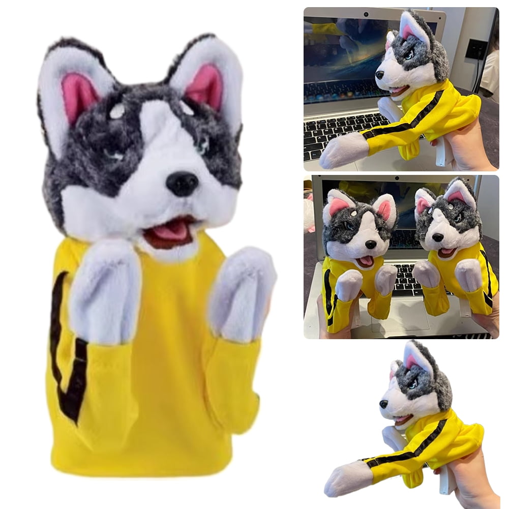 Kung Fu Animal Toy Interactive Children's Game Plush Toys with Sound ...