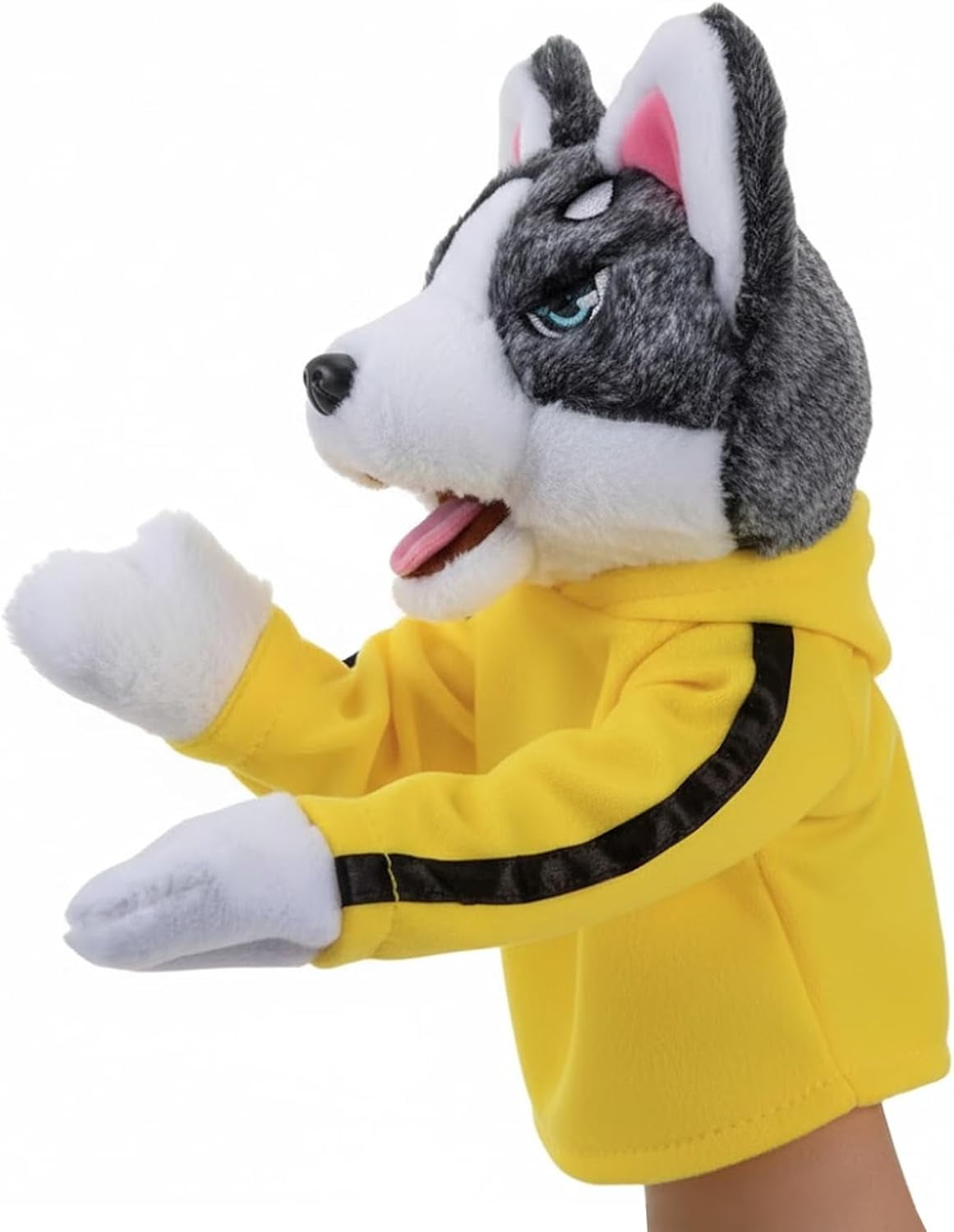 Kung Fu Husky Punching Puppet – Interactive Boxing Hand Puppet Toy for ...