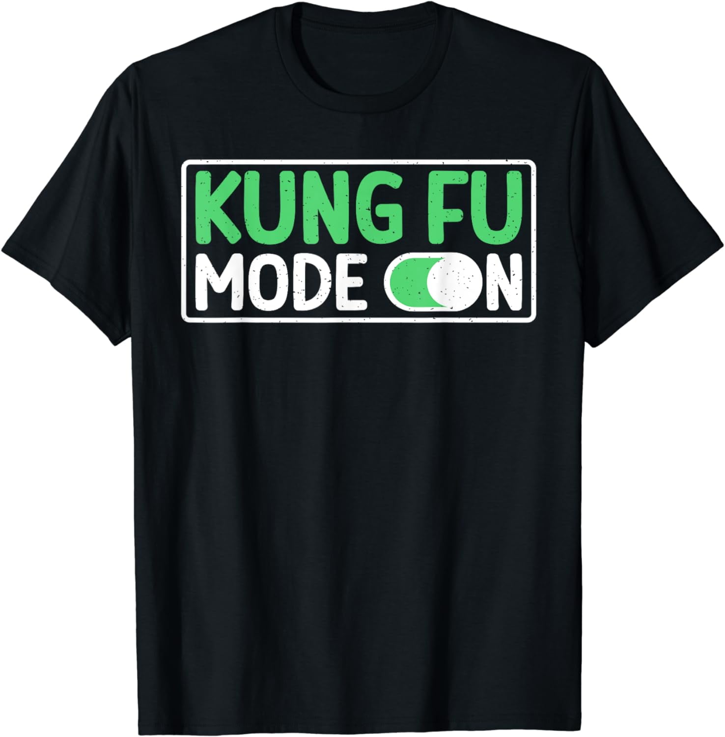 Kung Fu Mode On Kung Fu T-Shirt - Walmart.com