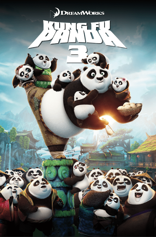 Kung Fu Panda 3 2016 Movie Poster 24x36 - Po, DreamWorks Animation ...