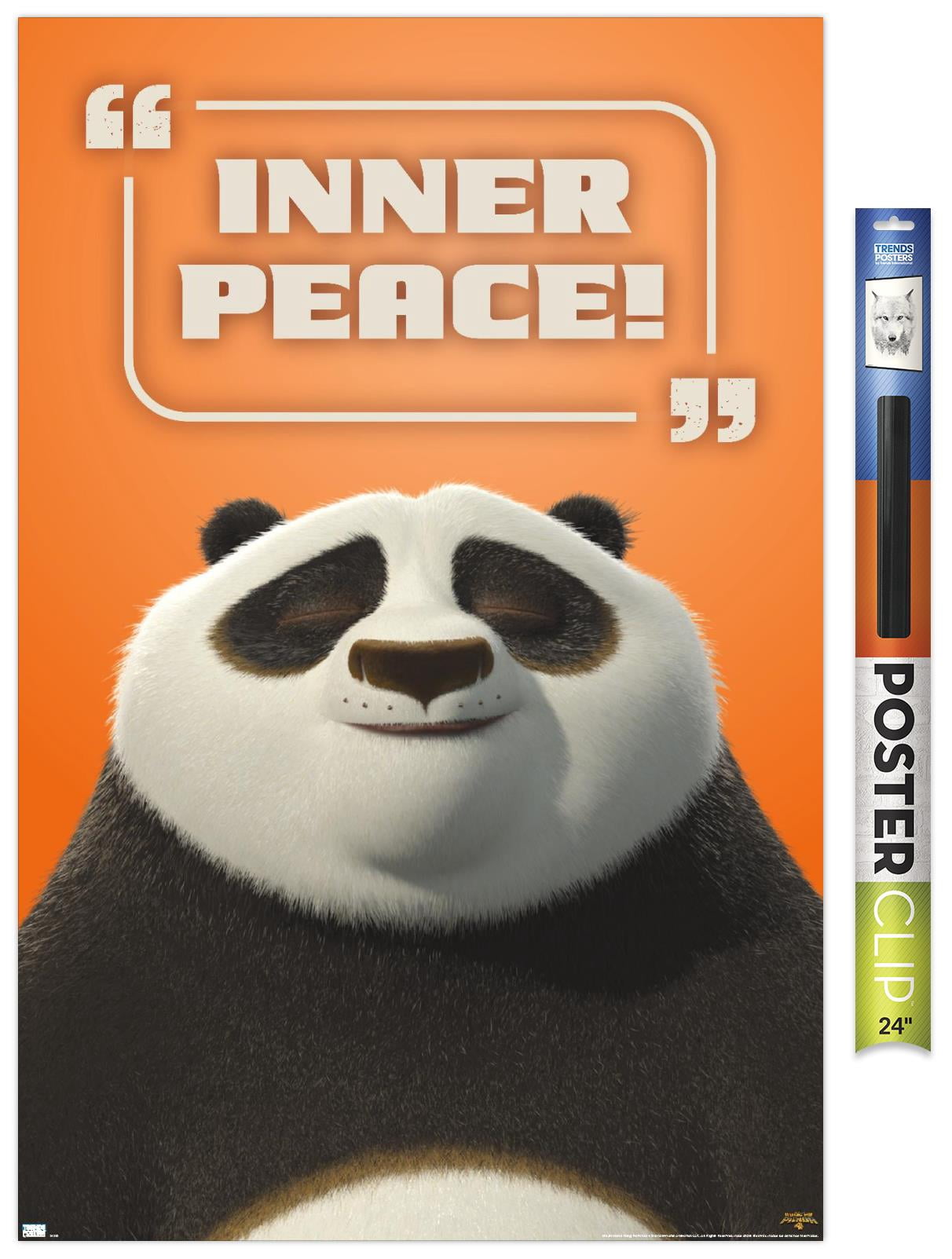 Kung Fu Panda 4 - Inner Peace Wall Poster, 22.375" x 34" - Walmart.com