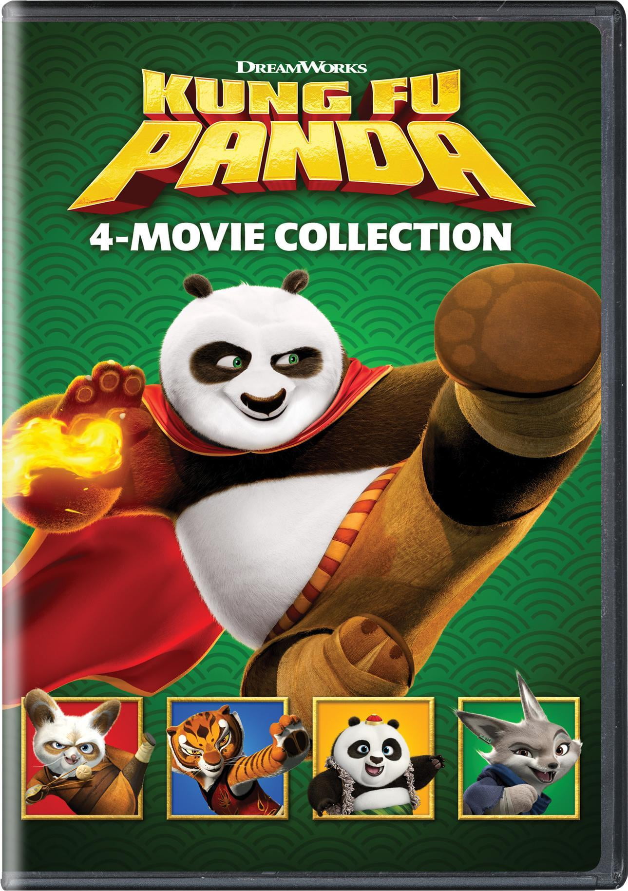 Kung Fu Panda 4-Movie Collection (DVD), Family, DreamWorks - Walmart.com
