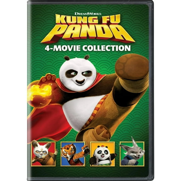Kung Fu Panda 4-Movie Collection (DVD), Family, DreamWorks - Walmart.com