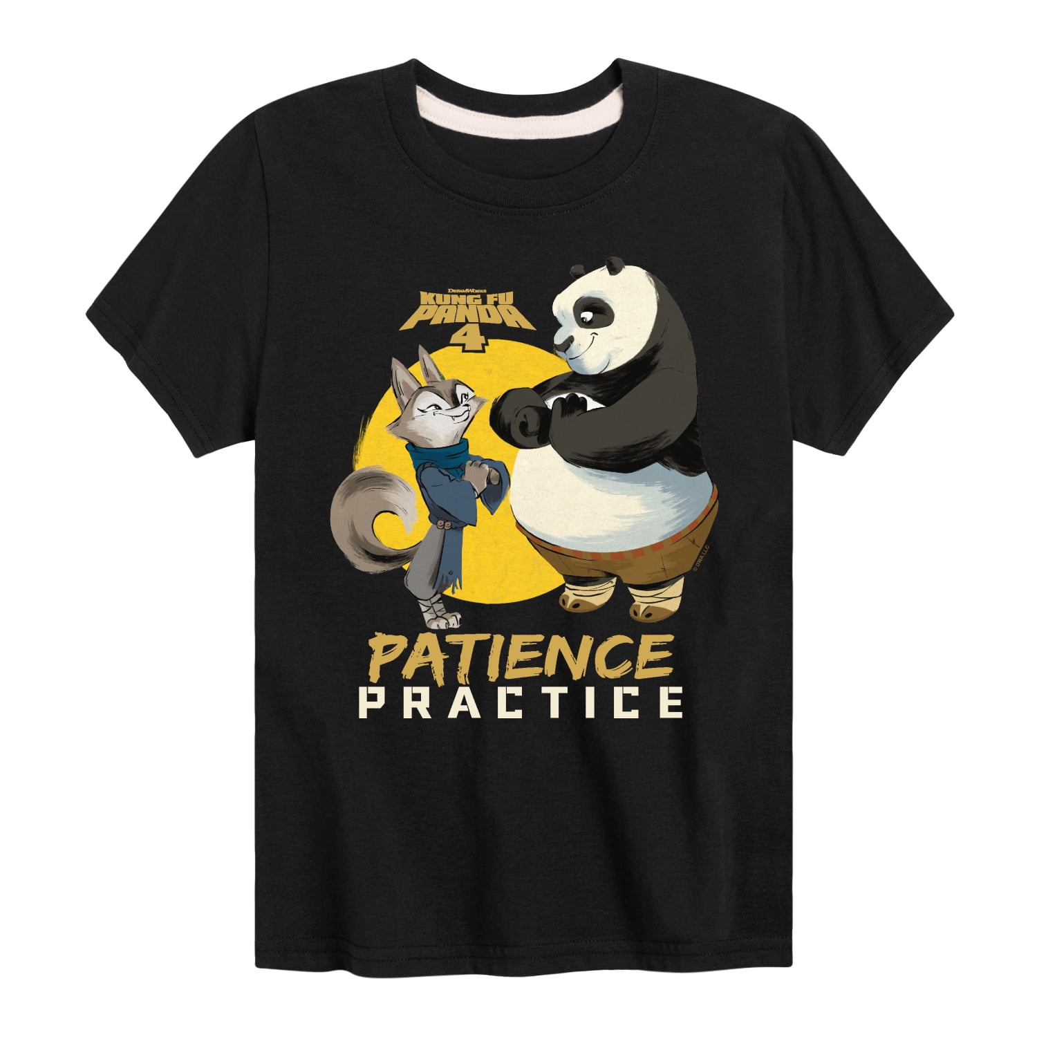 Kung Fu Panda 4 - Patience Practice - Toddler And Youth Short Sleeve ...