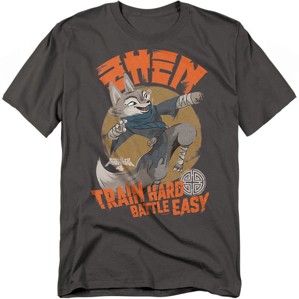 Kung Fu Panda 4 T-Shirt Zhen Train Hard Unisex Graphic Tee for Men & Women - Walmart.com