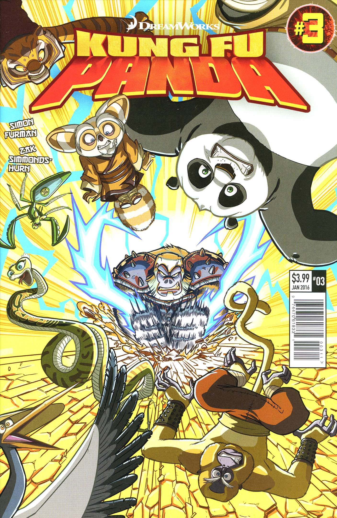 Kung Fu Panda (Dreamworks' ) #3 VF ; Titan Comic Book - Walmart.com