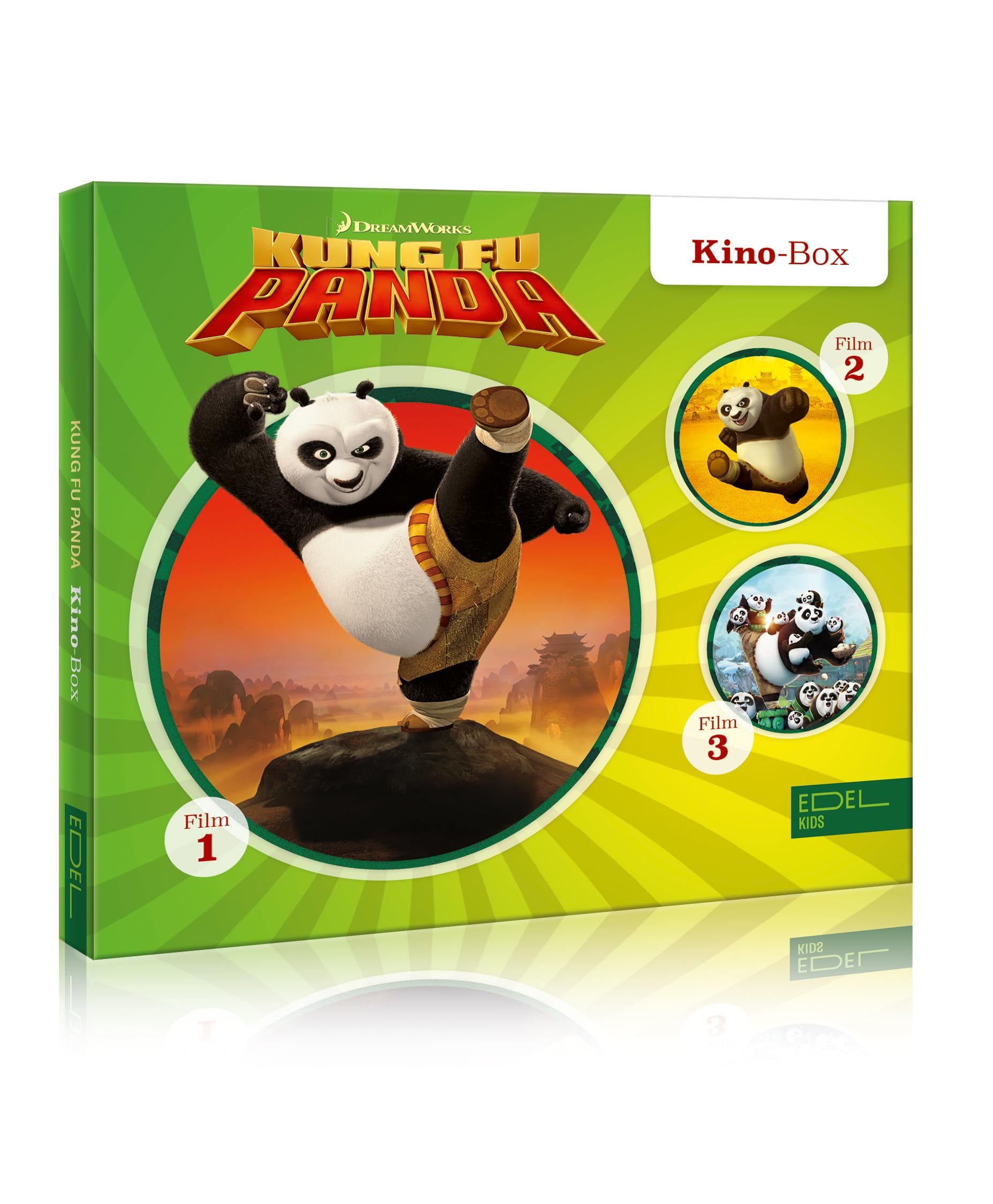 Kung Fu Panda: Kino-Box mit den Kinofilmen 1-3 (Audiobook) - Walmart.com