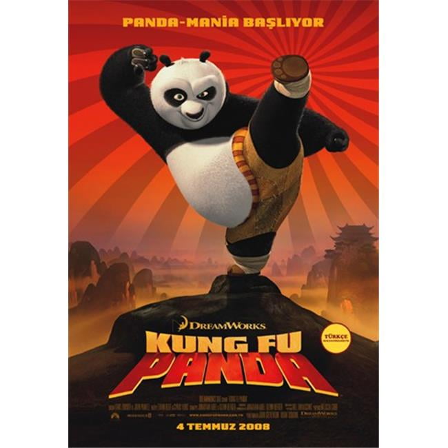 Kung Fu Panda Movie Poster - 11 x 17 in. - Walmart.com