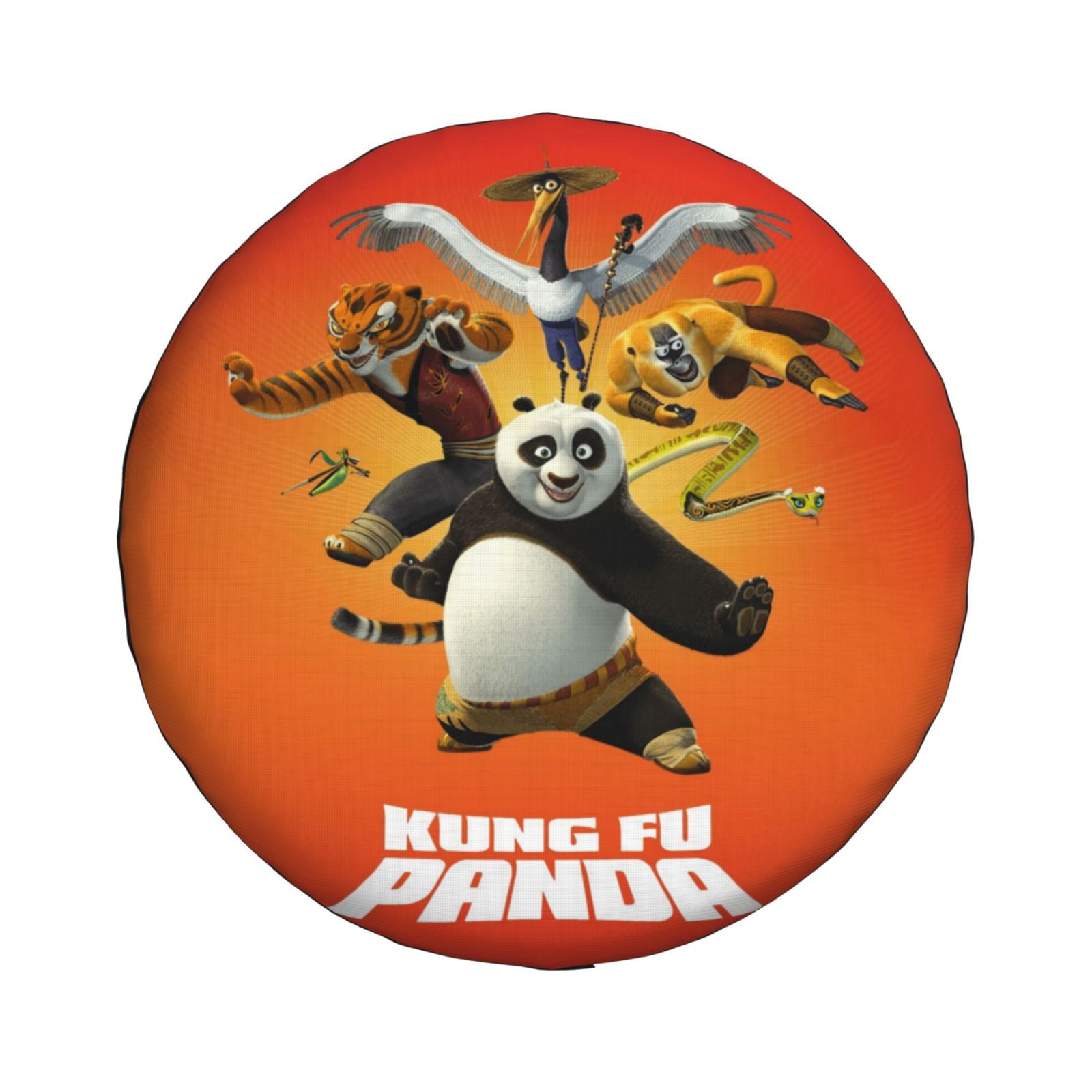 Kung Fu Panda Spare Tire Cover Animal Cute Cartoon Weatherproof ...