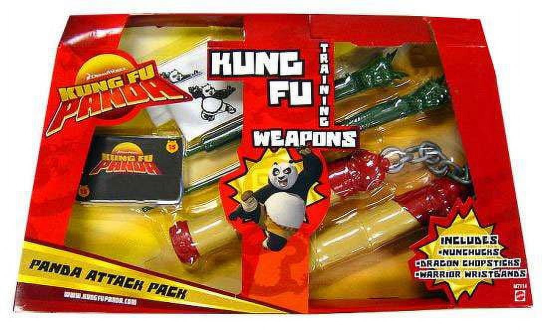 Kung Fu Panda Training Weapons Panda Attack Pack - Walmart.com
