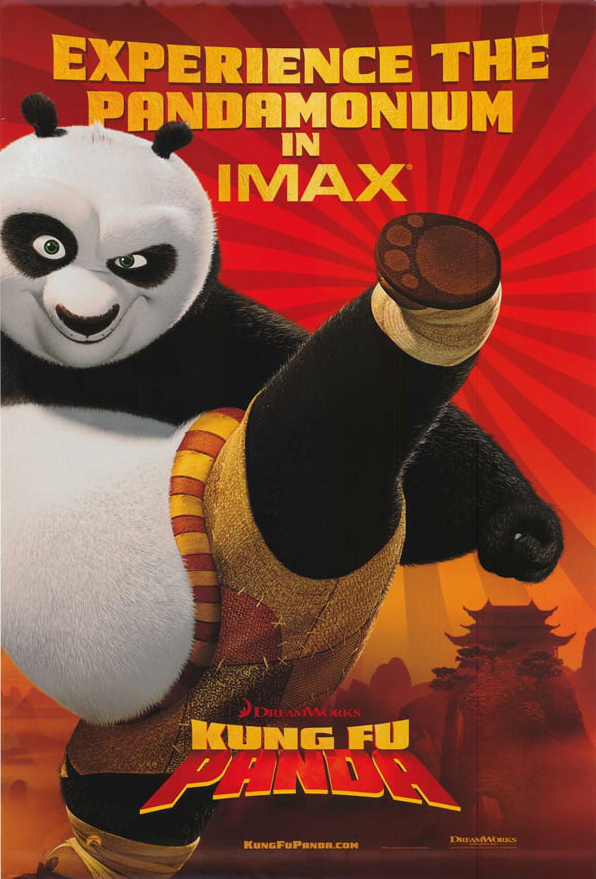 Kung Fu Panda - movie POSTER (Style G) (27" x 40") (2008) - Walmart.com