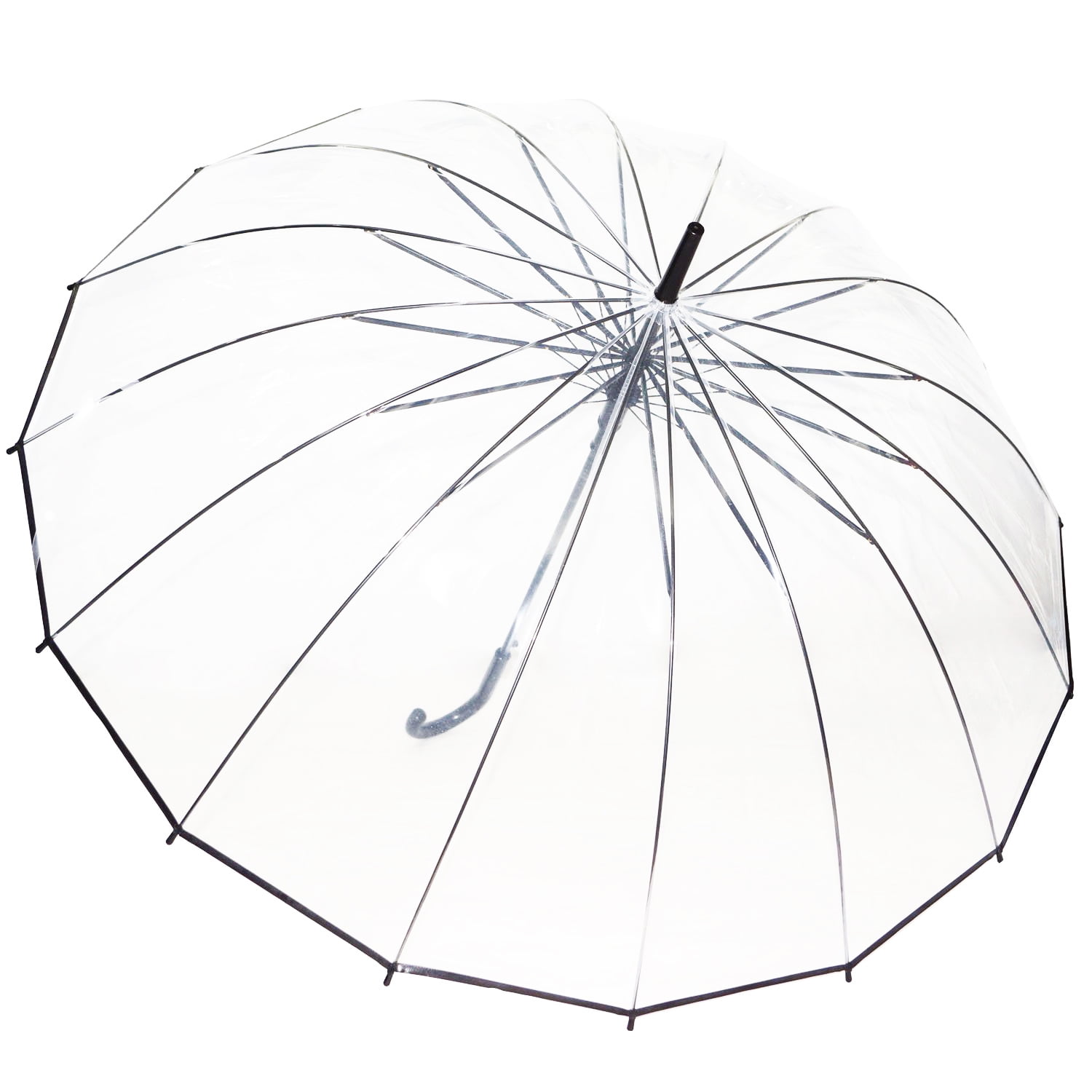 Kung Fu Smith Large Clear Umbrella for Adults, Auto Open, Windproof, Perfect for Special ...