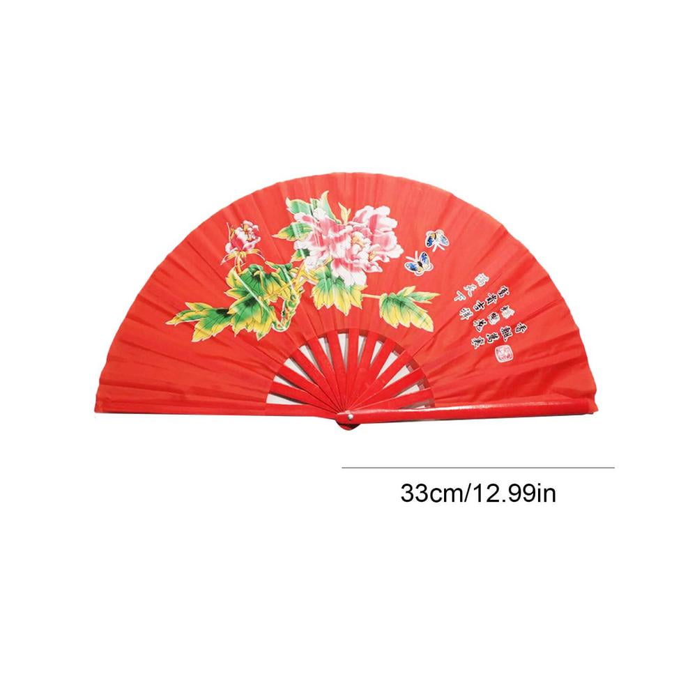Kung Fu Tai Chi Fan Bamboo Performance Fan Martial Arts Fans Chinese ...