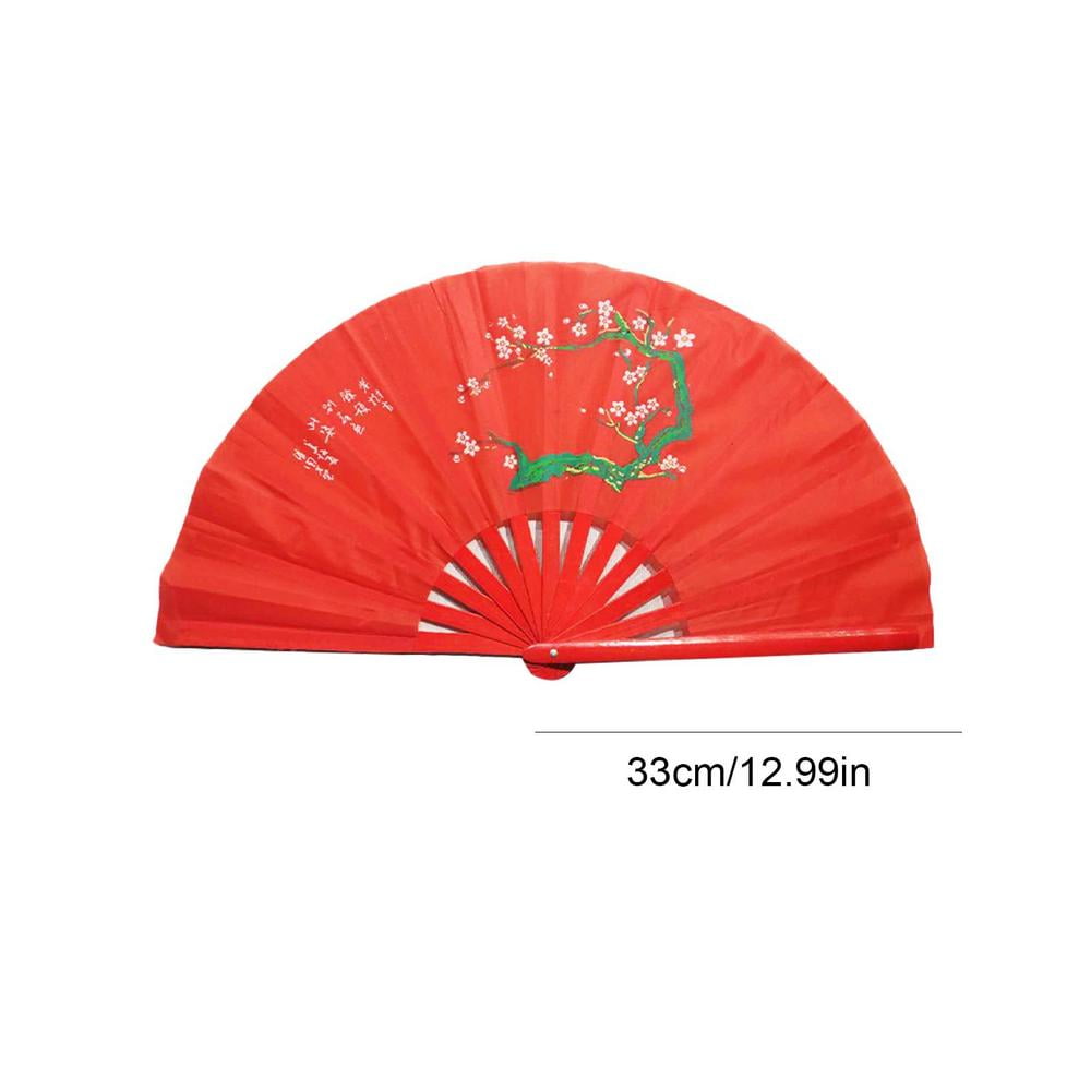 Kung Fu Tai Chi Fan Bamboo Performance Fan Martial Arts Fans Chinese ...