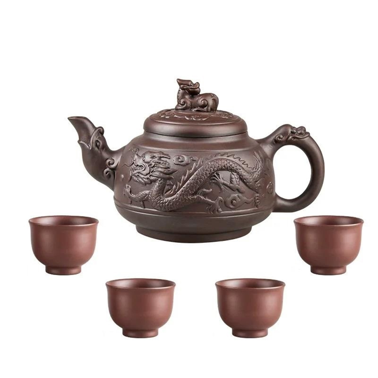 Kung Fu Tea Set Dragon Teaset Chinese Tea Set Bone China Teapot And Tea ...