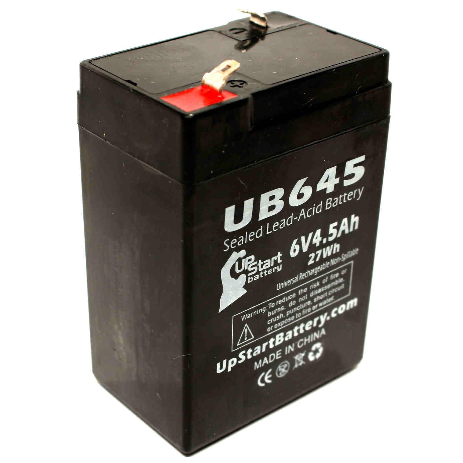 Kung Long WP4.5-6 Battery Replacement - UB645 Universal Sealed Lead ...