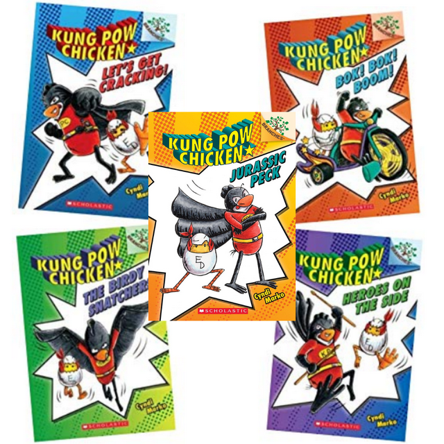 Kung Pow Chicken Complete Set : Let's Get Cracking; Bok! Bok! Boom ...