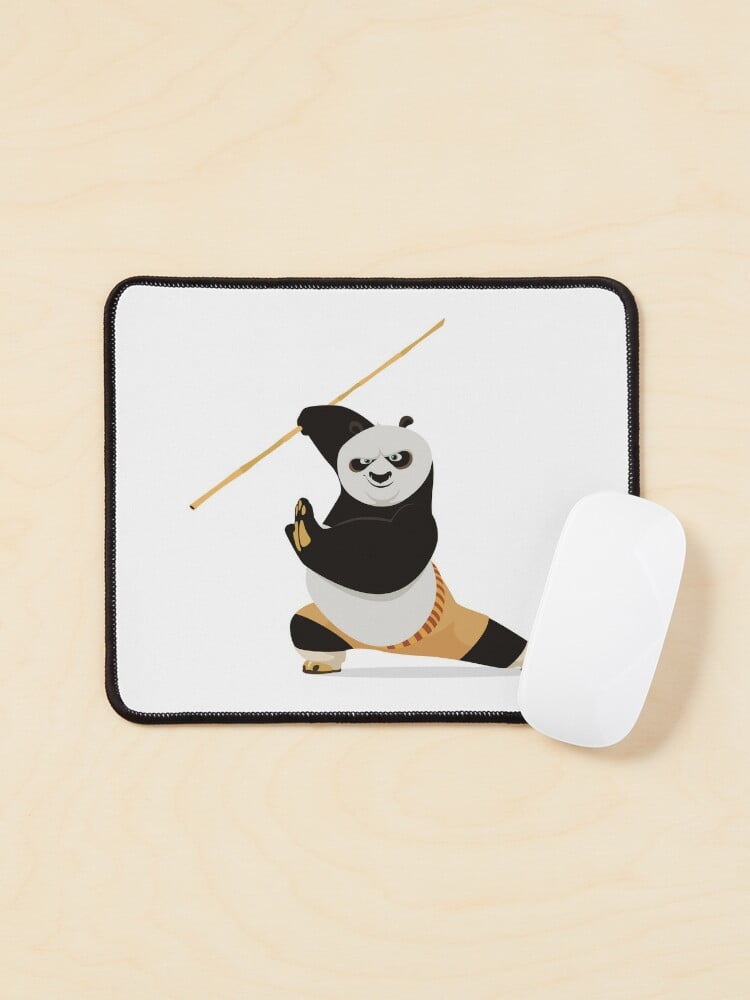 Kung fu panda with bamboo Mouse Pad - Walmart.com