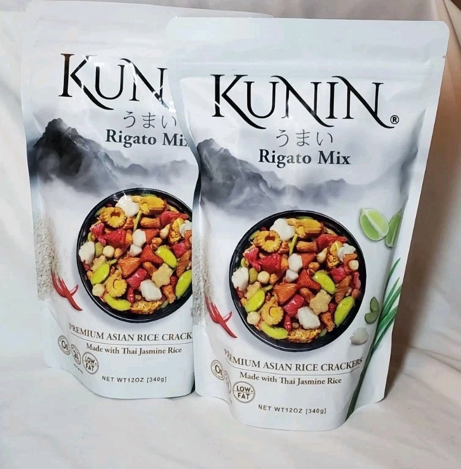 Kunin Rigato Mix Premium Rice Crackers 12 OZ (Pack Of 2) - Walmart ...