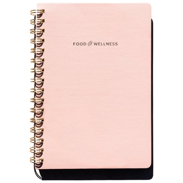 Kunitsa Co. Food and Exercise Journal, Pink - Track Meals, Nutrition ...