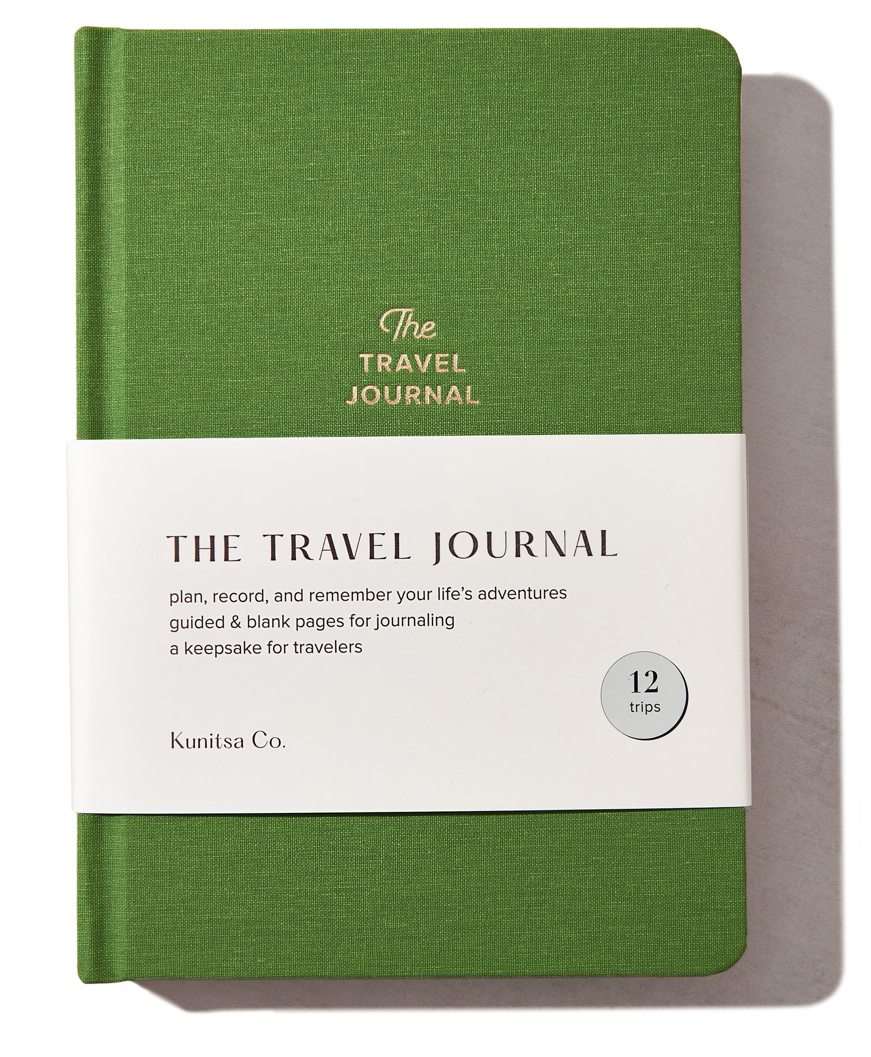 Kunitsa Co. Travel Journal - Guided Notebook to Plan & Reflect on ...